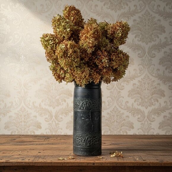 Homegrown | Accents | Large Lot Of 45 Dried Hydrangea Stems Long Floral ...